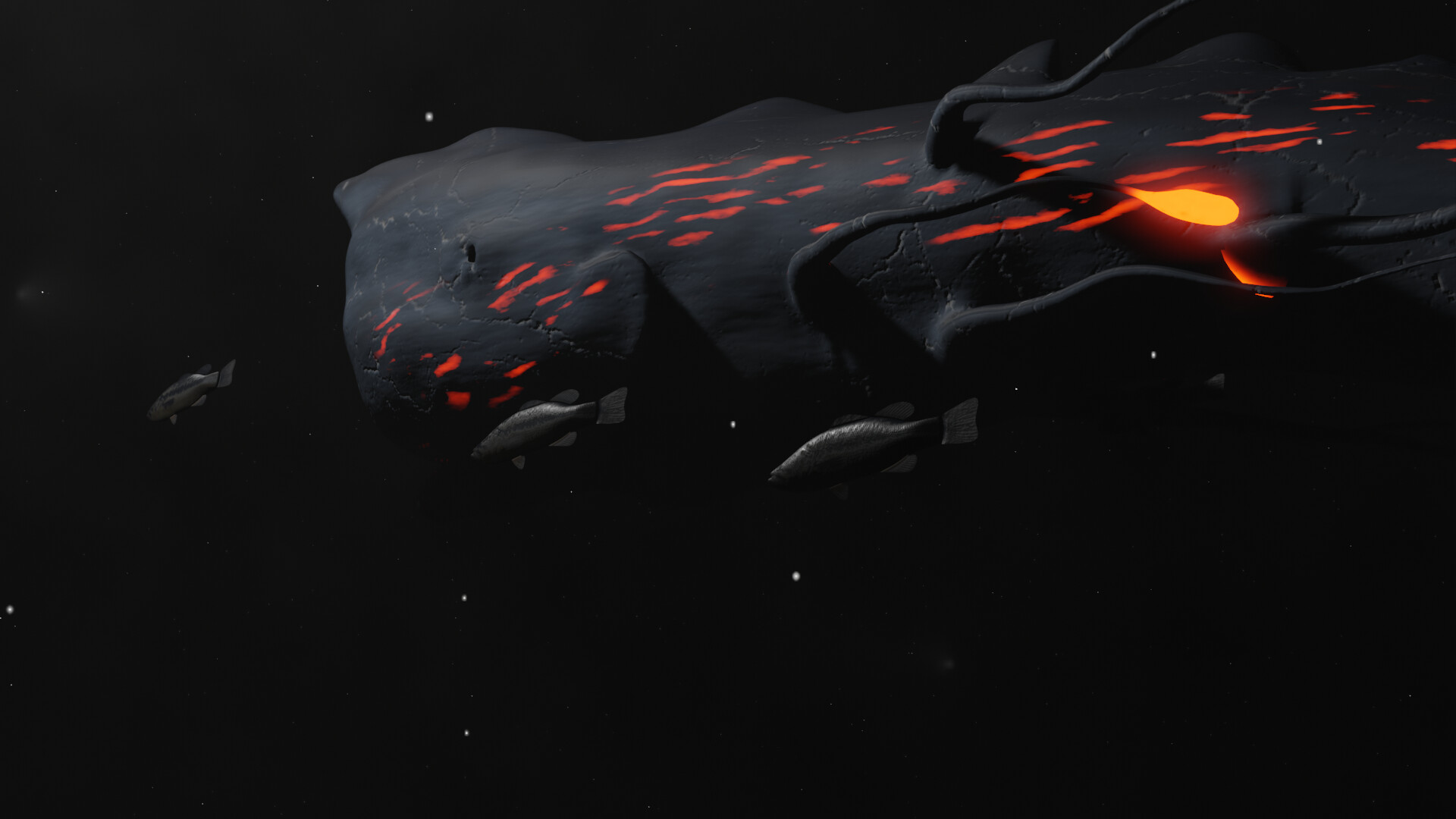 ArtStation - Glow Whale