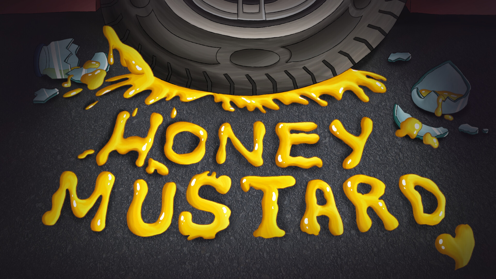 ArtStation - Honey Mustard Title Screen