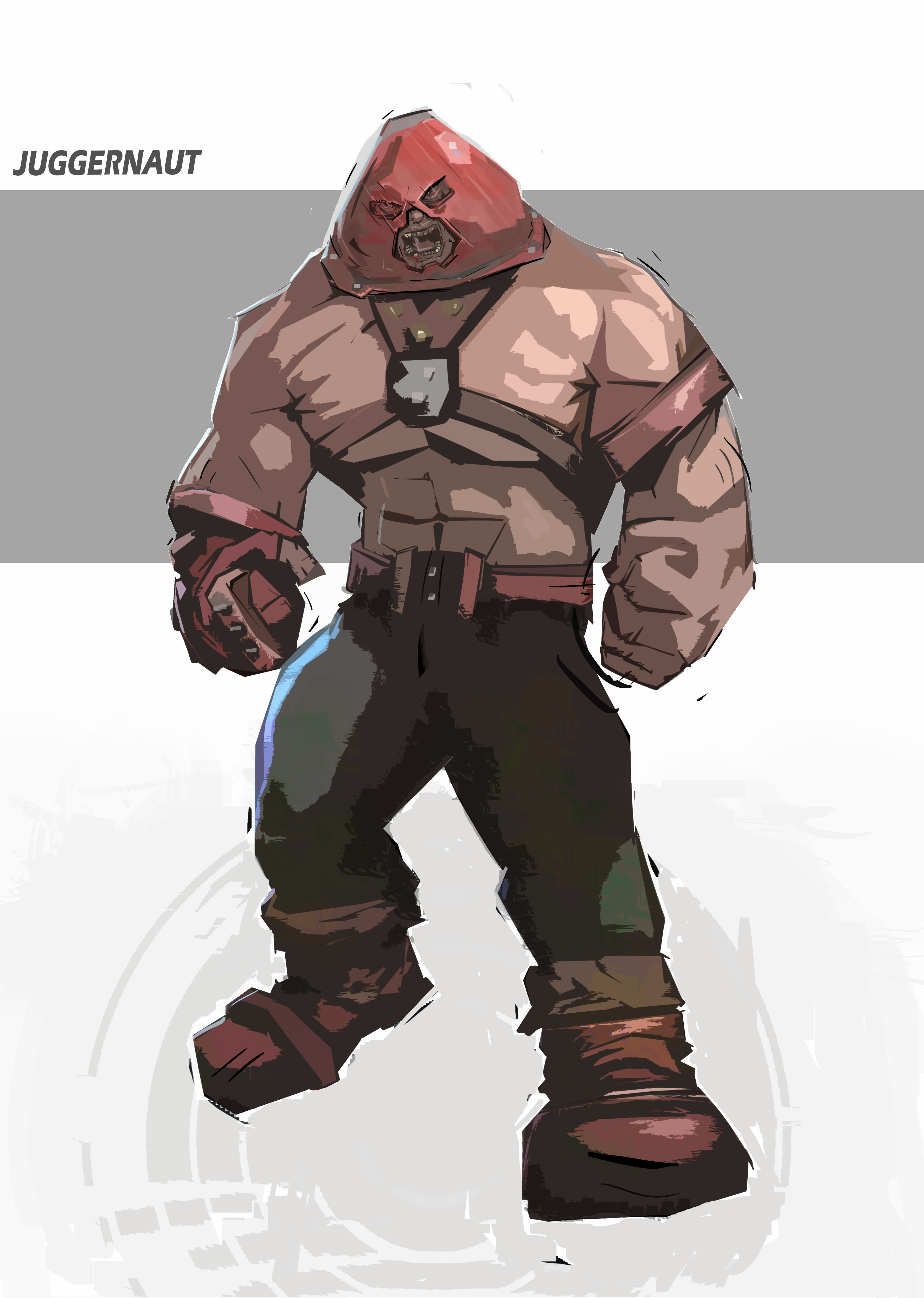 juggernaut suit drawing
