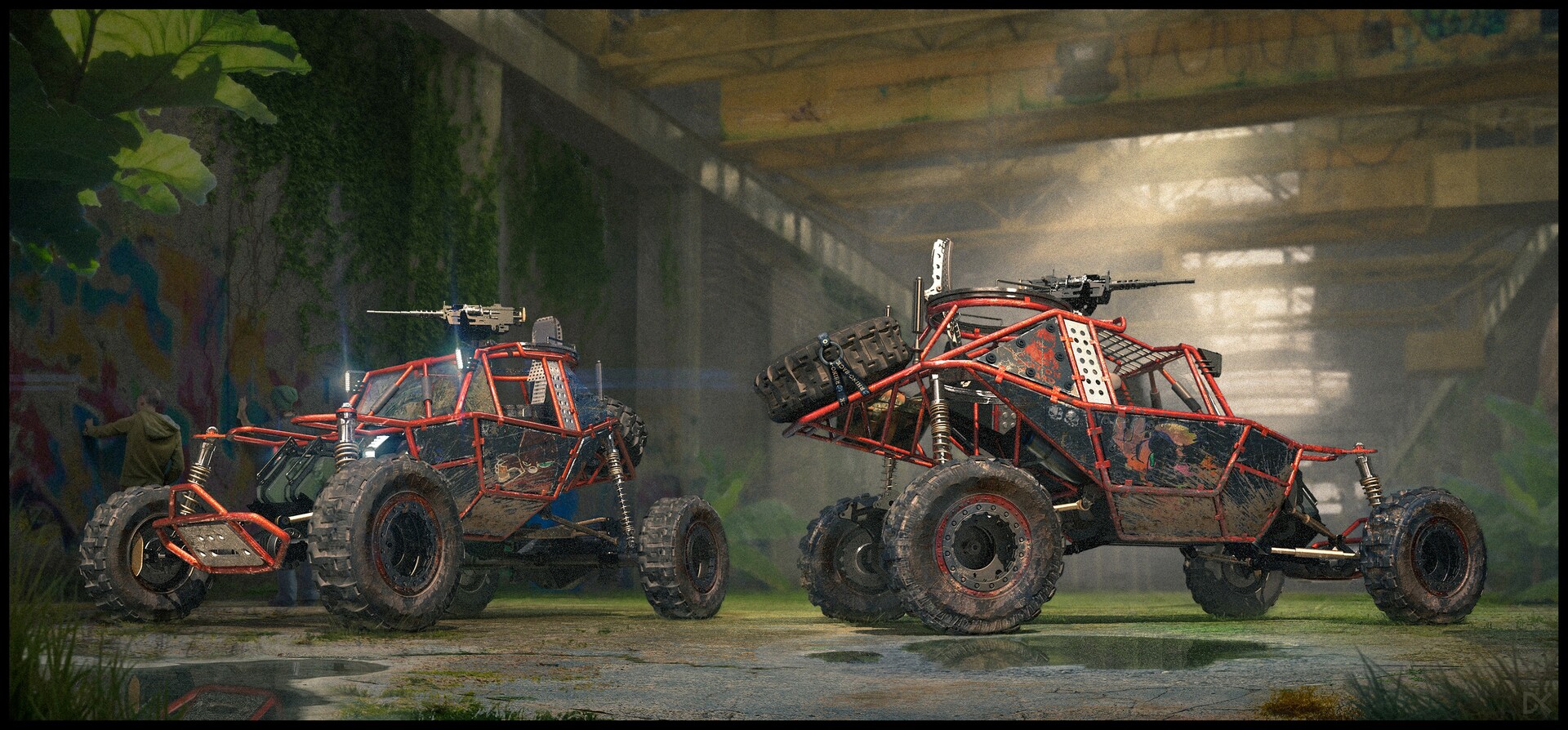 ArtStation - Survival buggy car