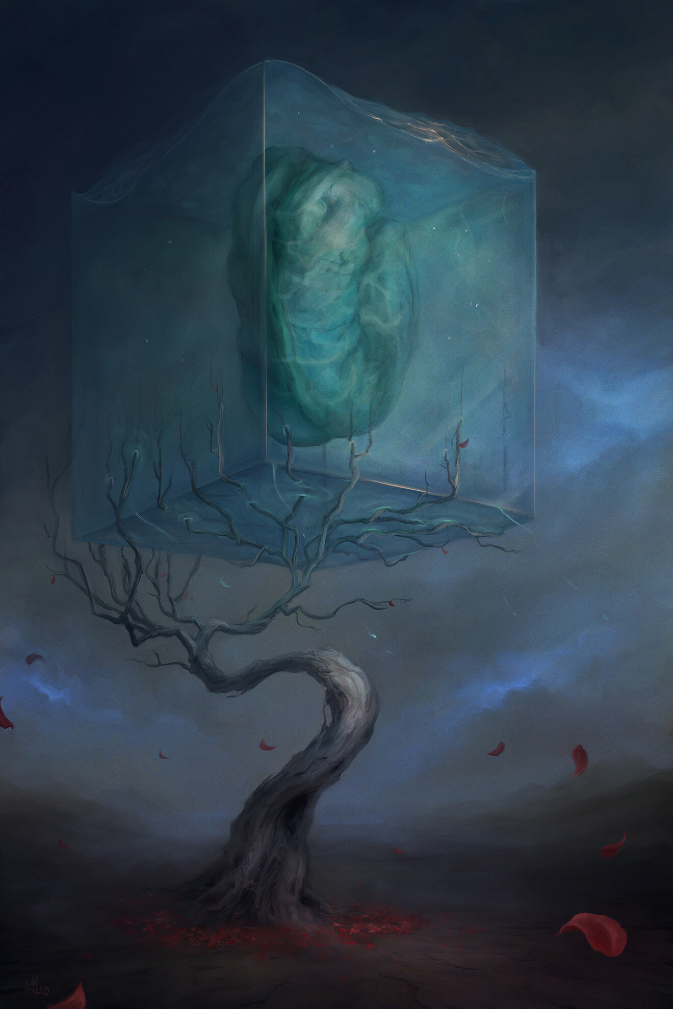 Dormancy by Melissa Houpert : r/ImaginaryMindscapes