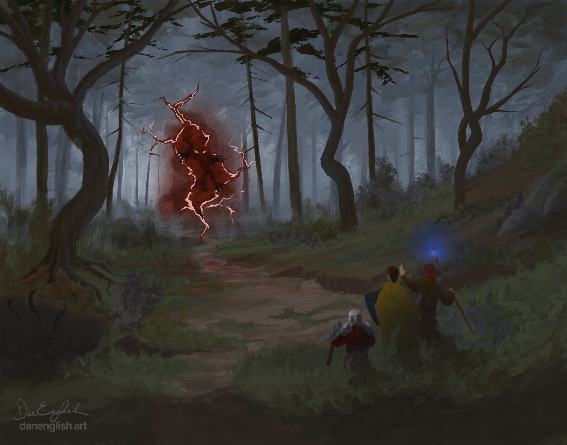 ArtStation - Dangers in the Forest