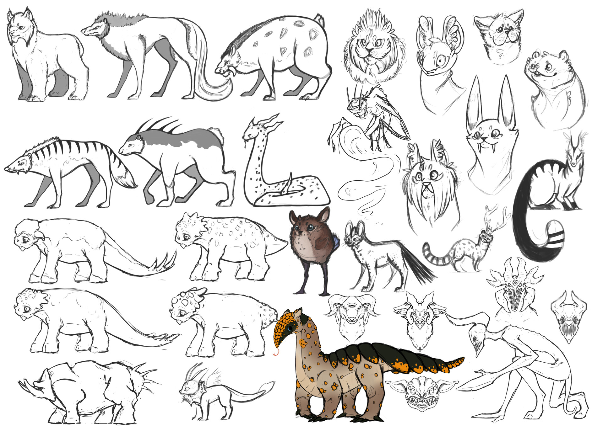 ArtStation - Creature Concepts - Master post