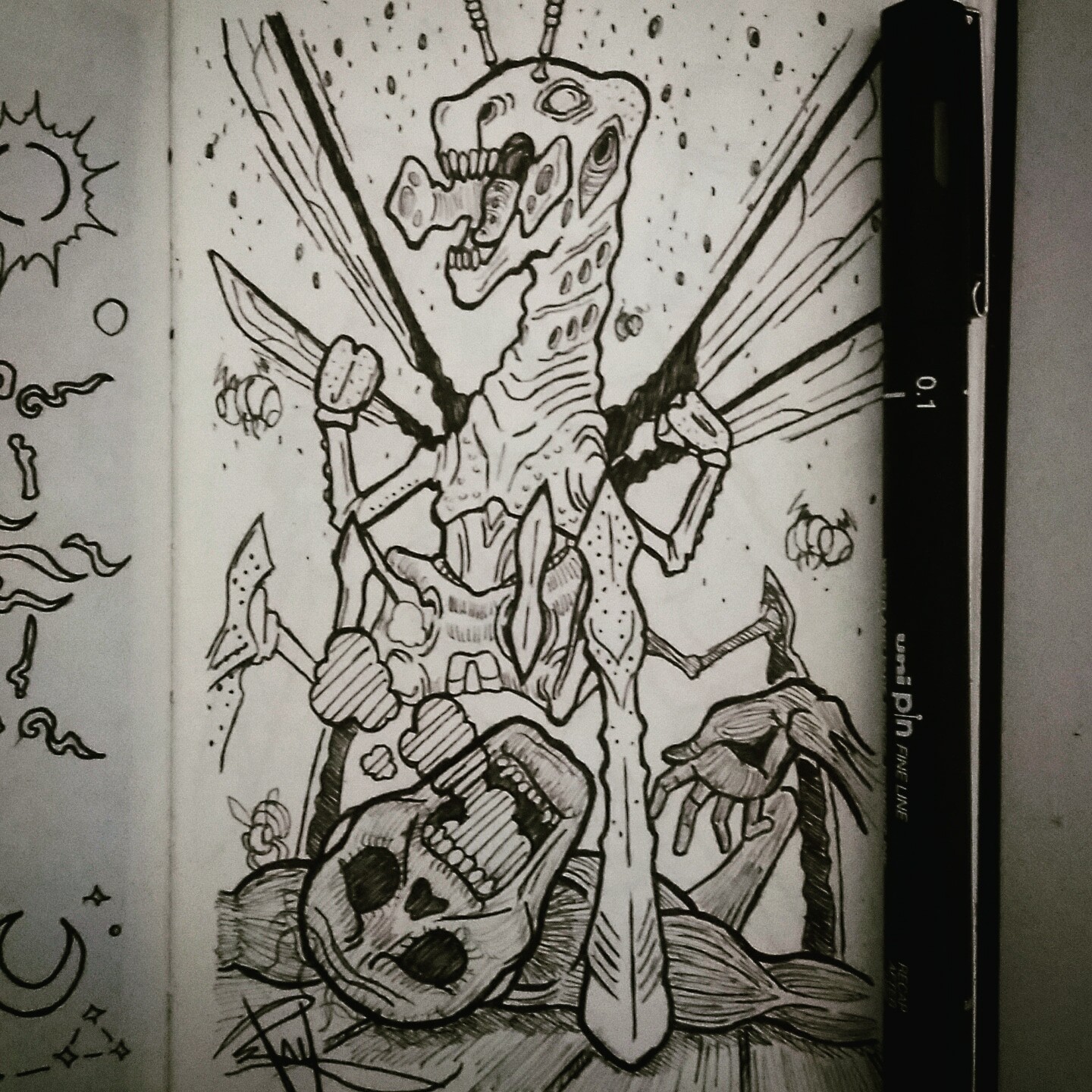 ArtStation - Daily Handmade Inktober art 2018 #1 - Poisonous Creature