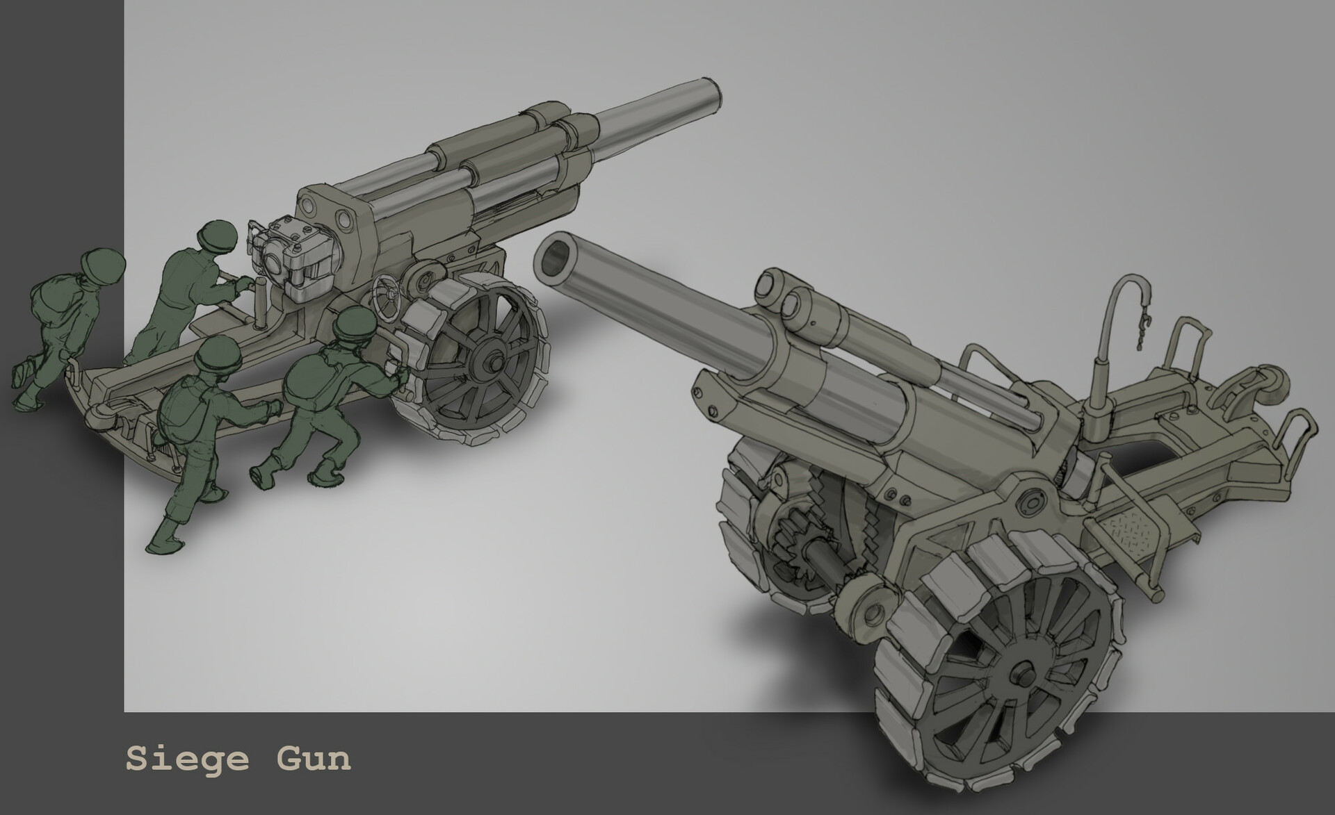 ArtStation - Seige Gun