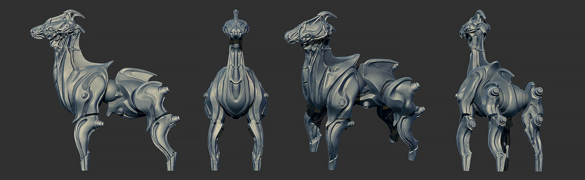 ArtStation - Mechanical horse
