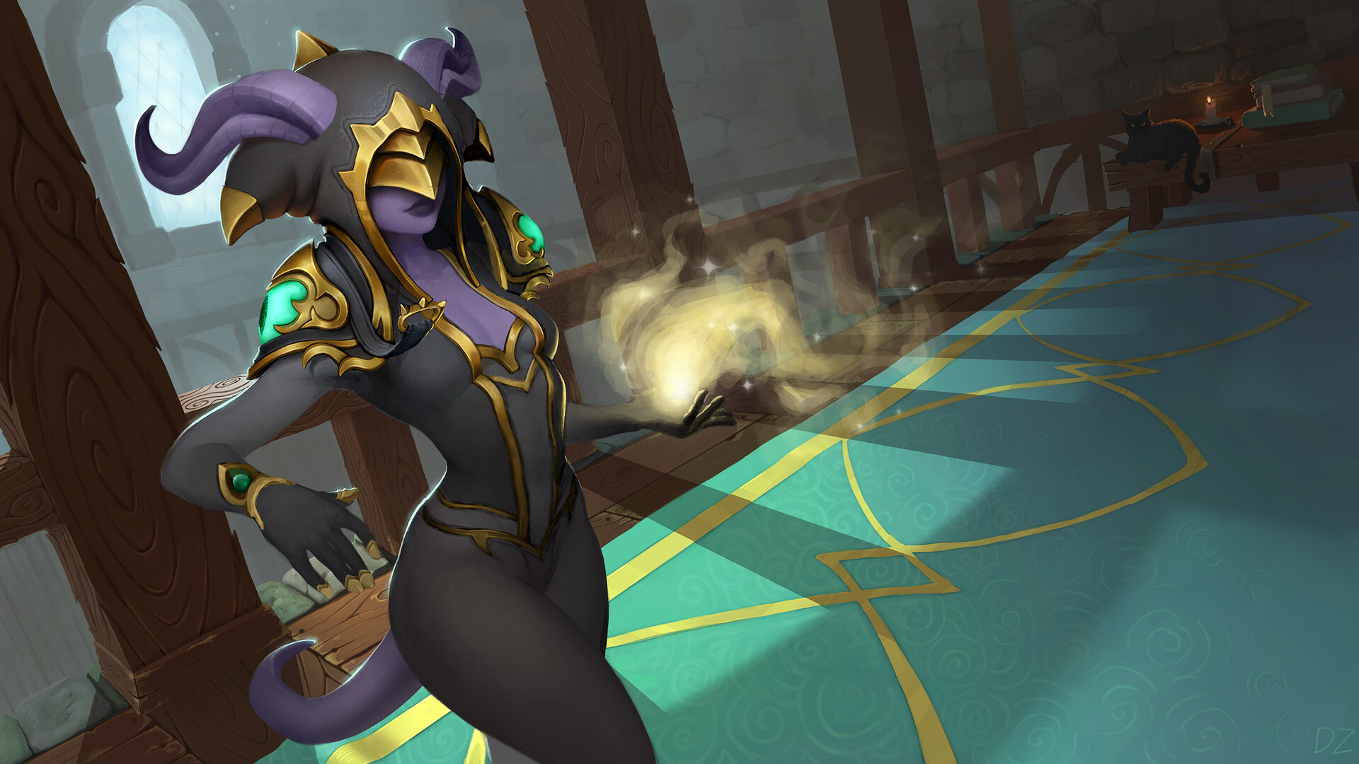 ArtStation - Draenei Priest