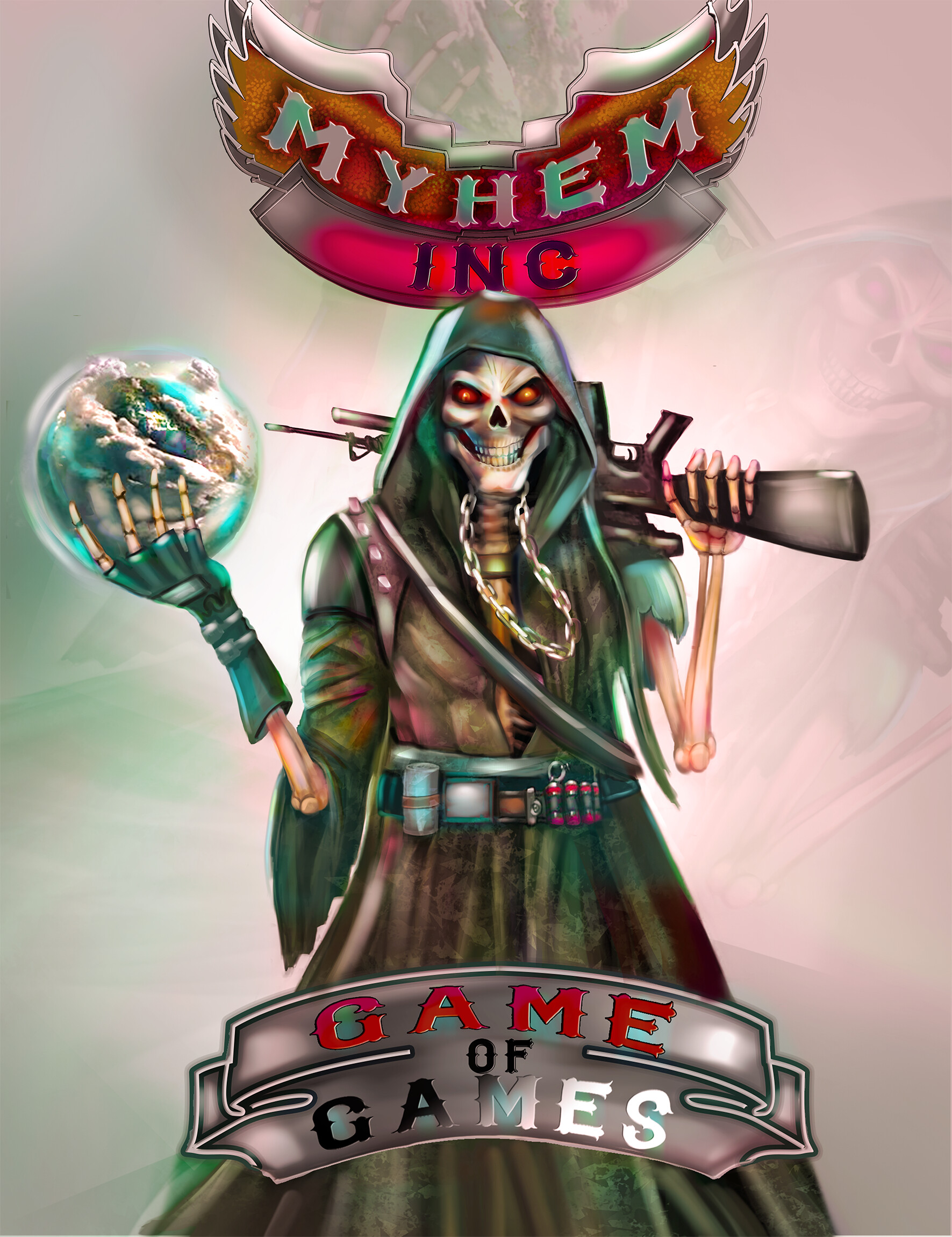 ArtStation - reaper 2d concept