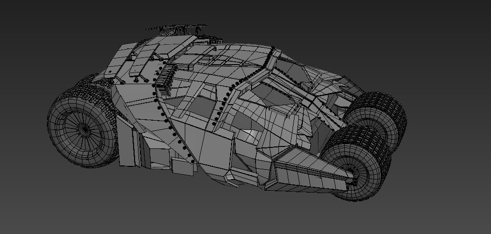 ArtStation - batman car