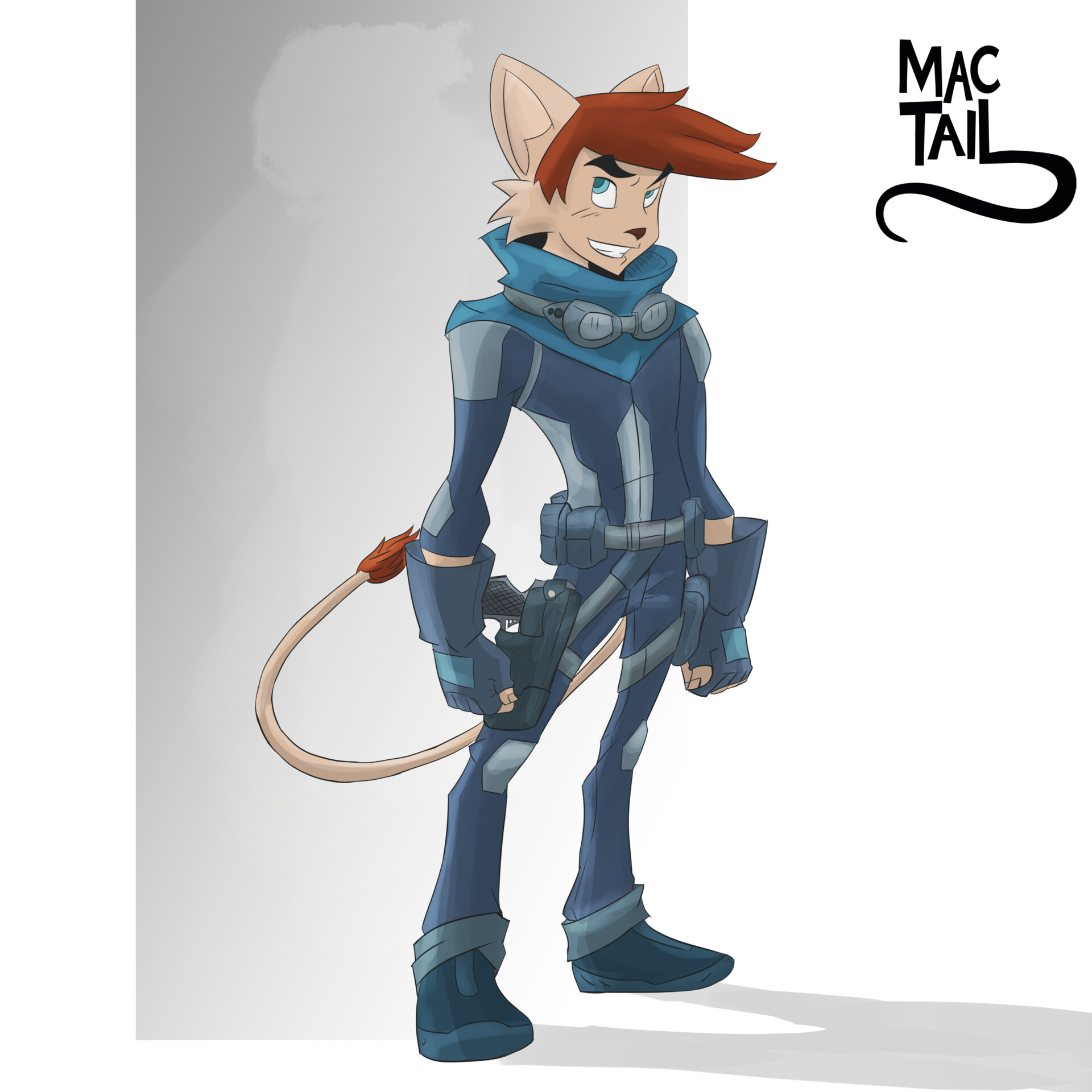 ArtStation - Mac Lance character design