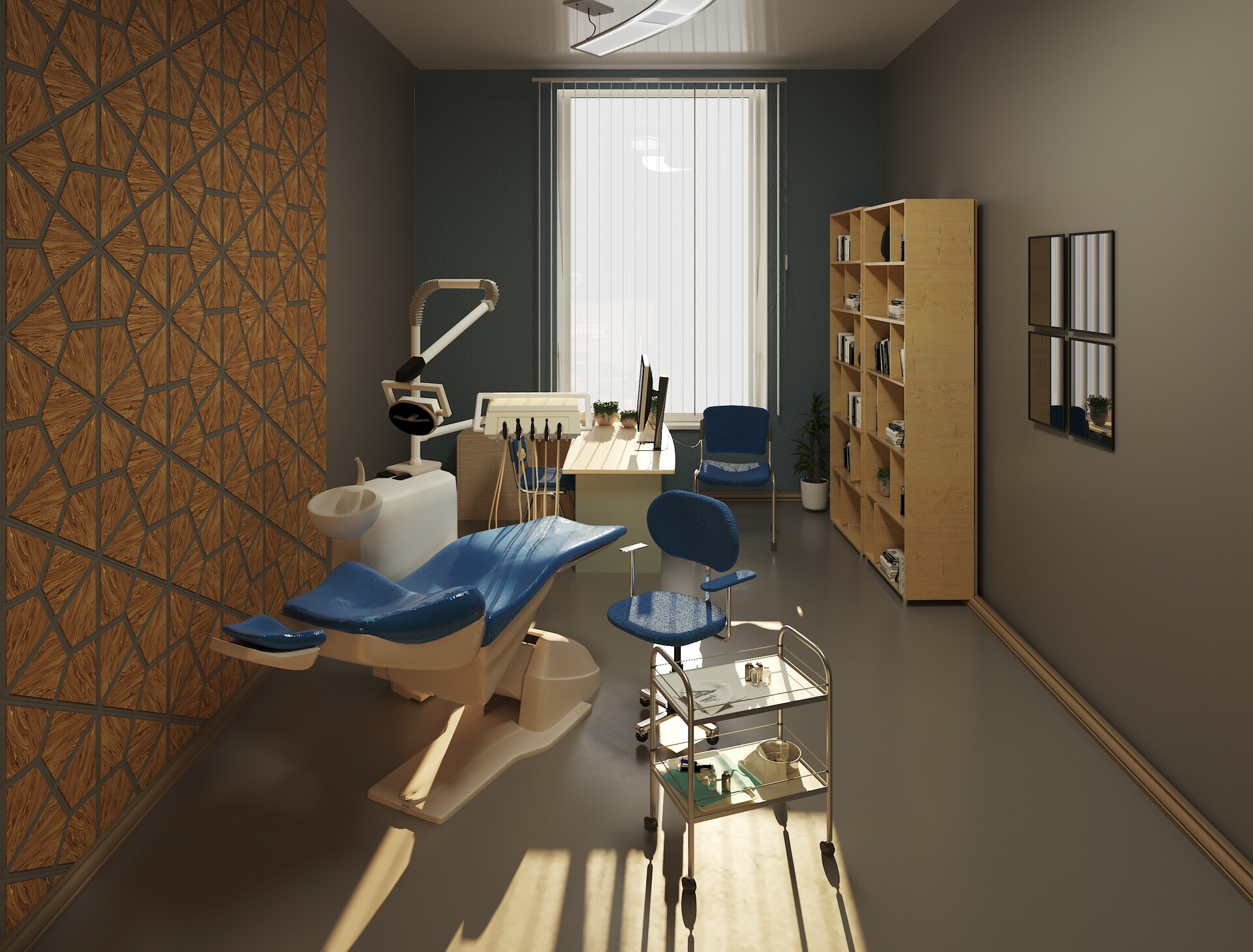 ArtStation - interior / dentist's office