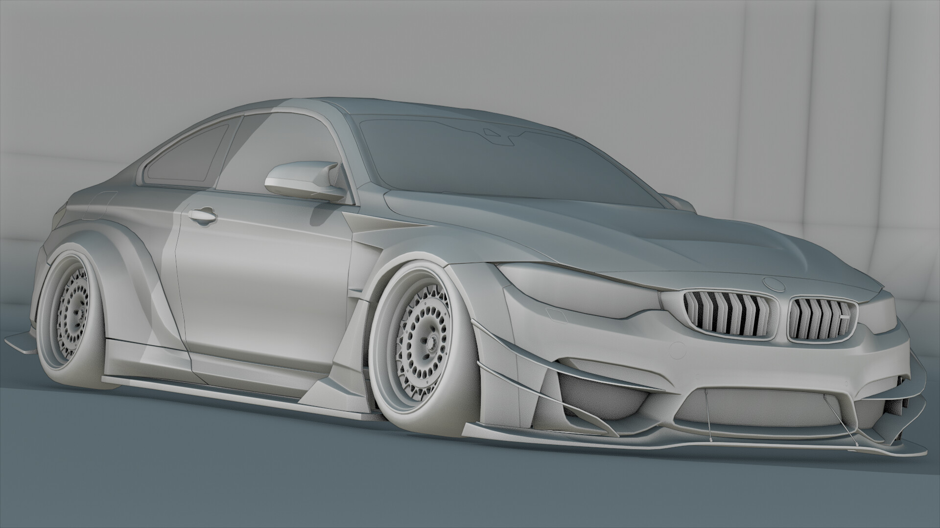 ArtStation - [WIP] BMW M4 Varis Bodykit