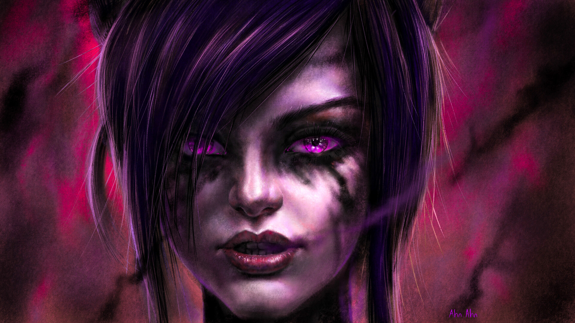 ArtStation - League of legends fanart - Morgana