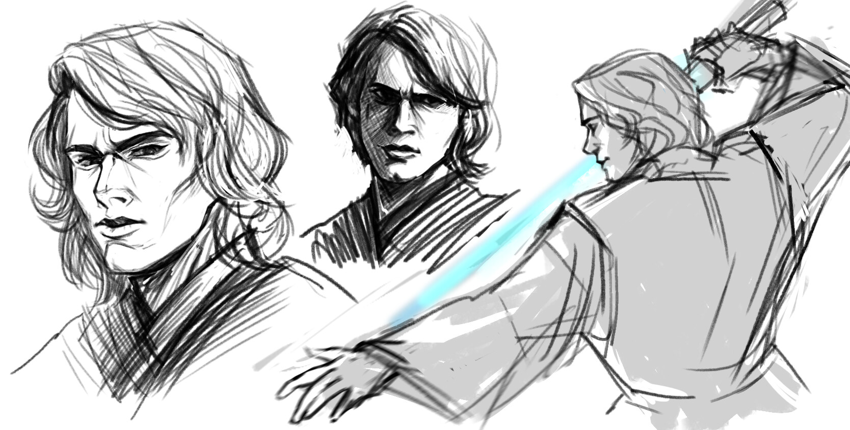 Anakin Skywalker Drawing
