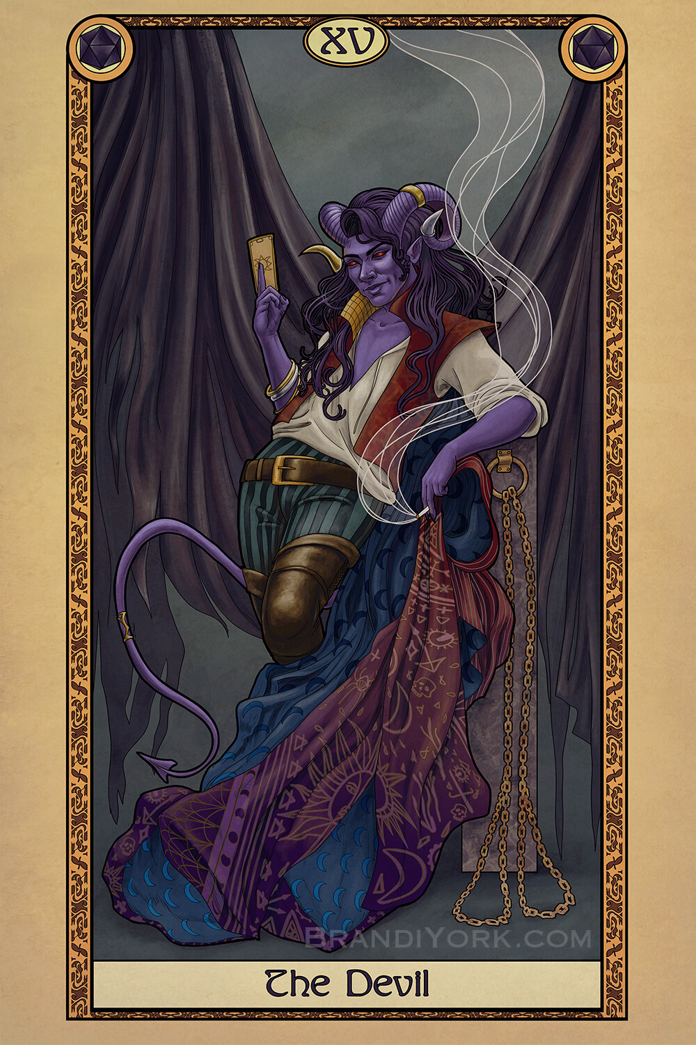 ArtStation - Tabletop Tarot - The Devil