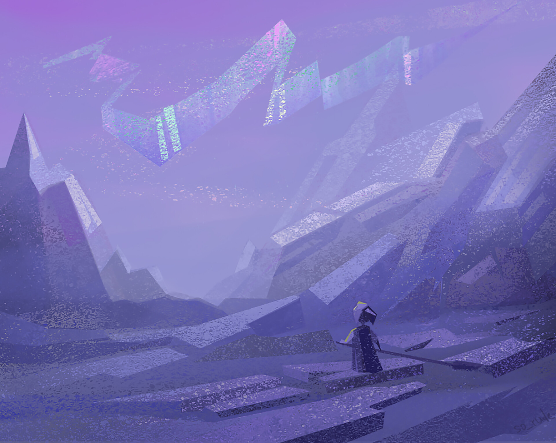 ArtStation - Northern lights / Северное сияние