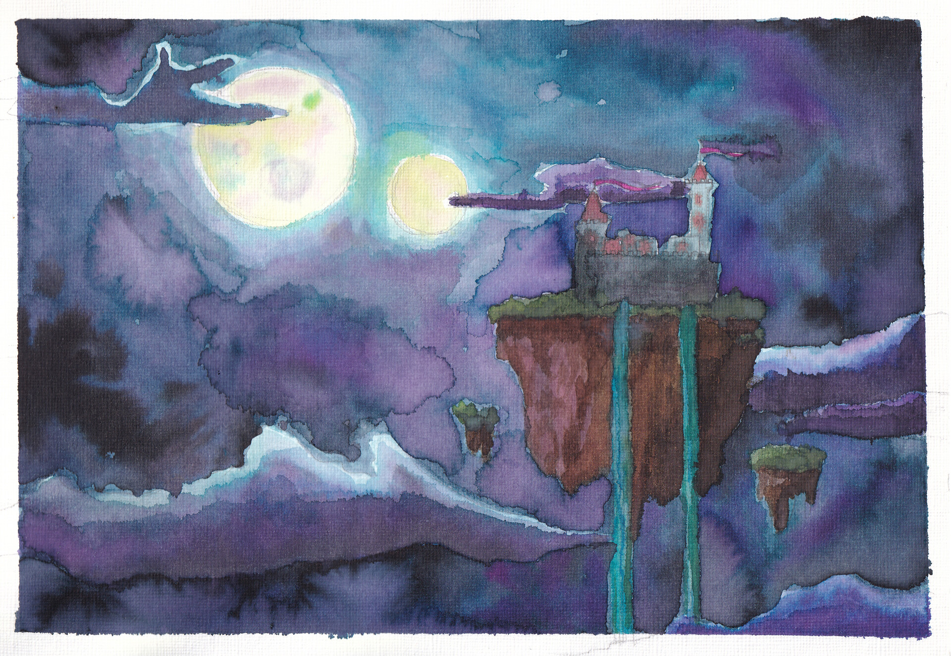 ArtStation - Two Moons