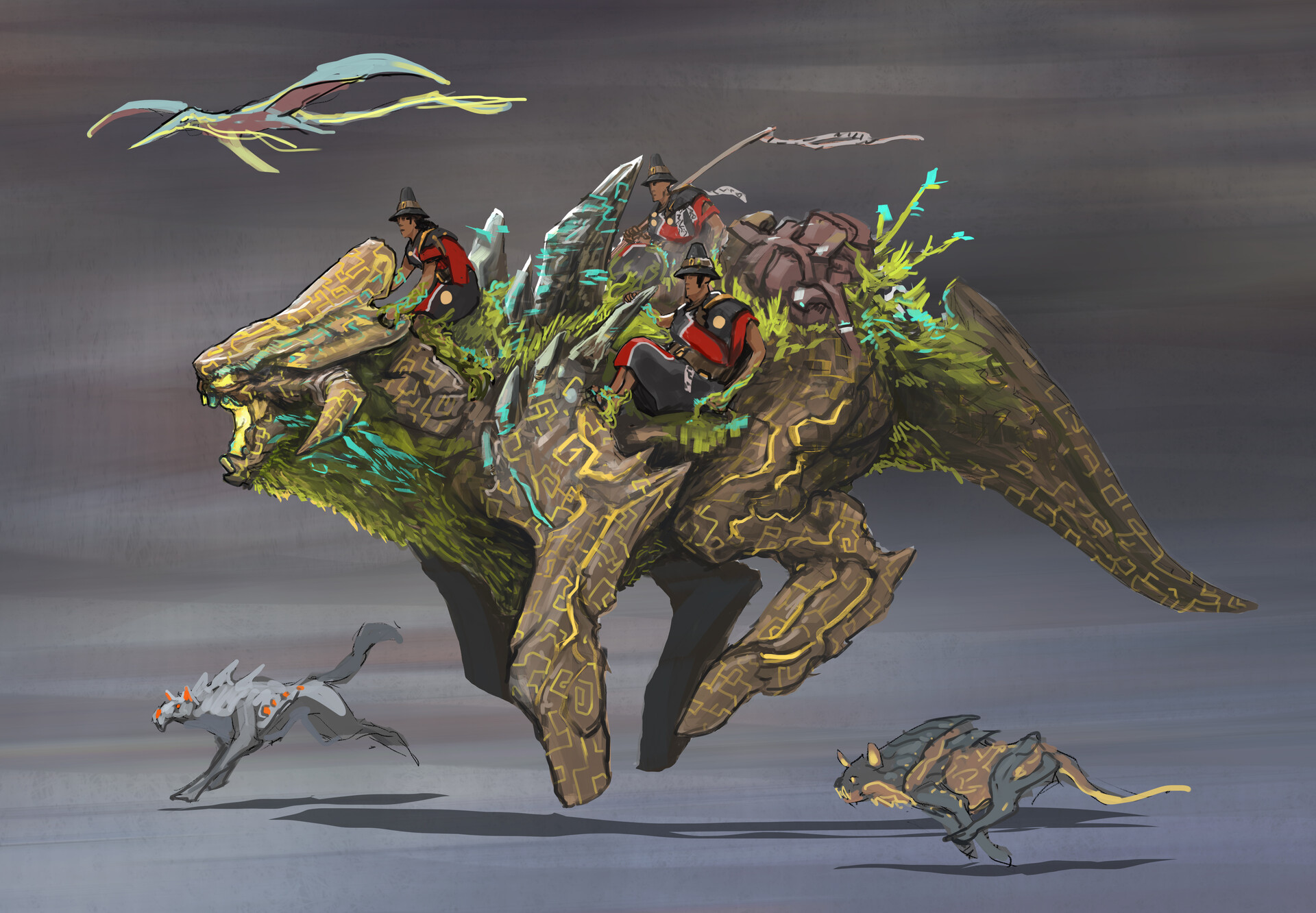 ArtStation - Earth Elementals