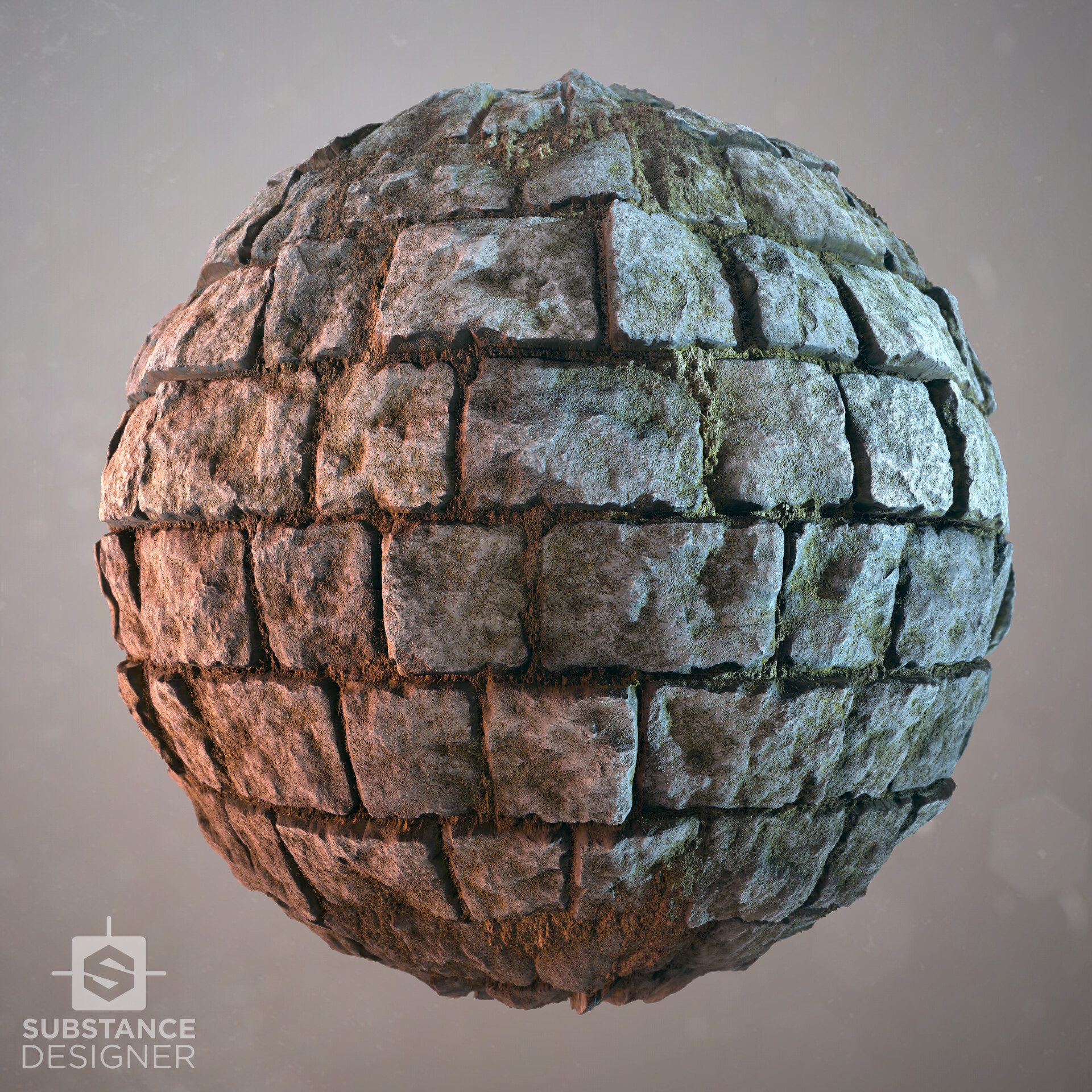 ArtStation - Cobblestone Wall