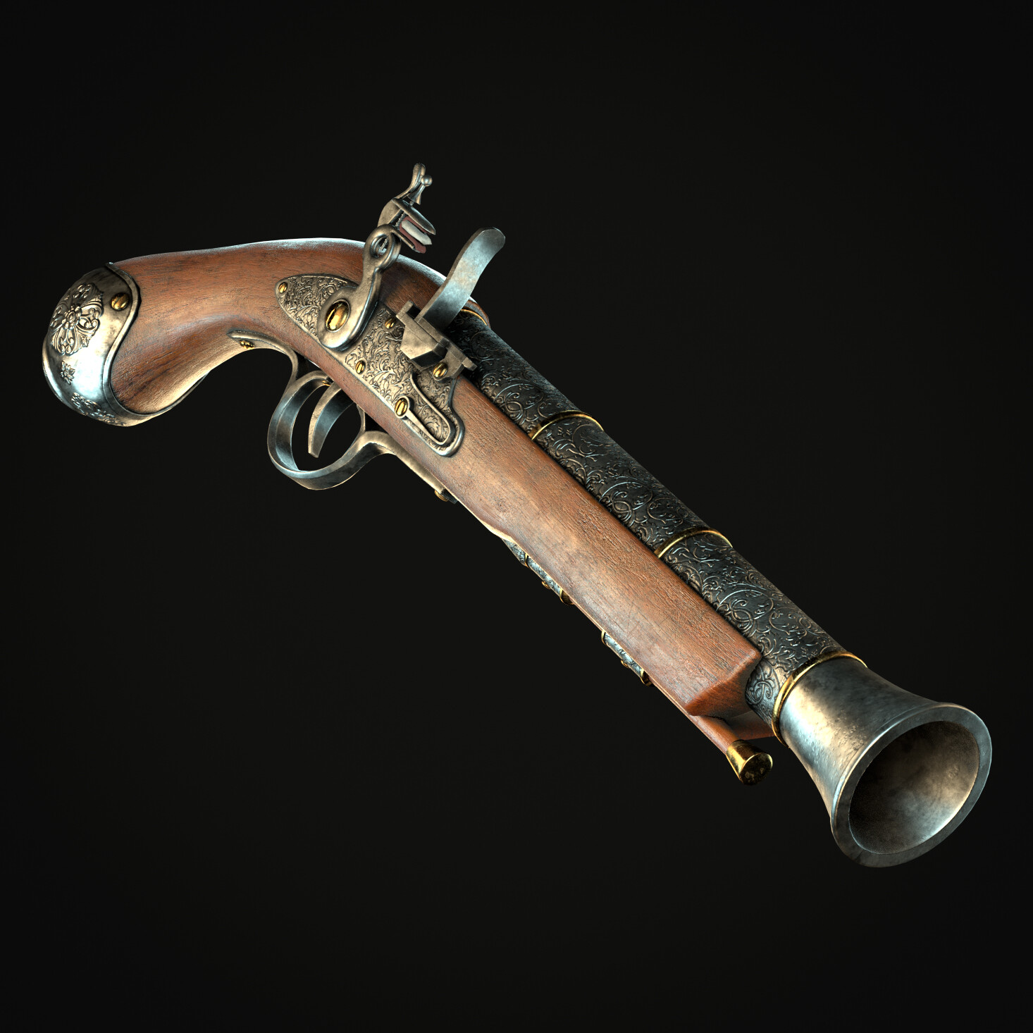 ArtStation - Pirate gun