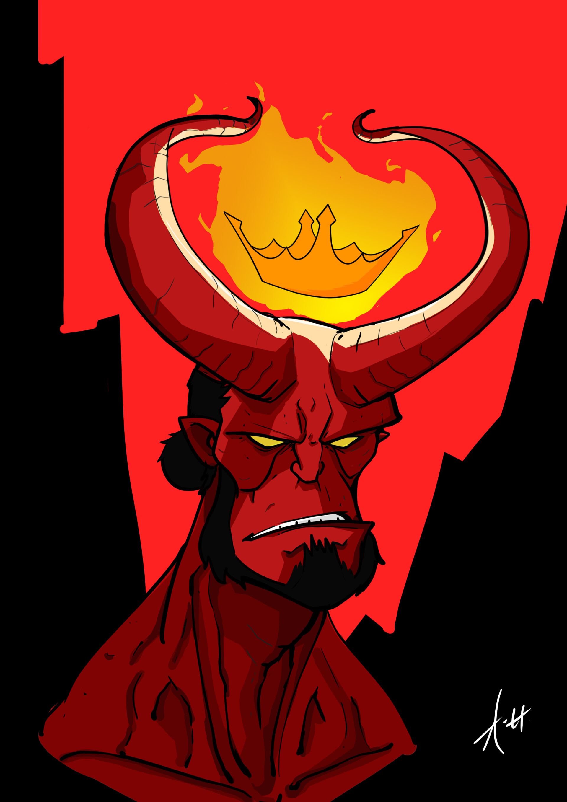 ArtStation - Hellboy Fanart