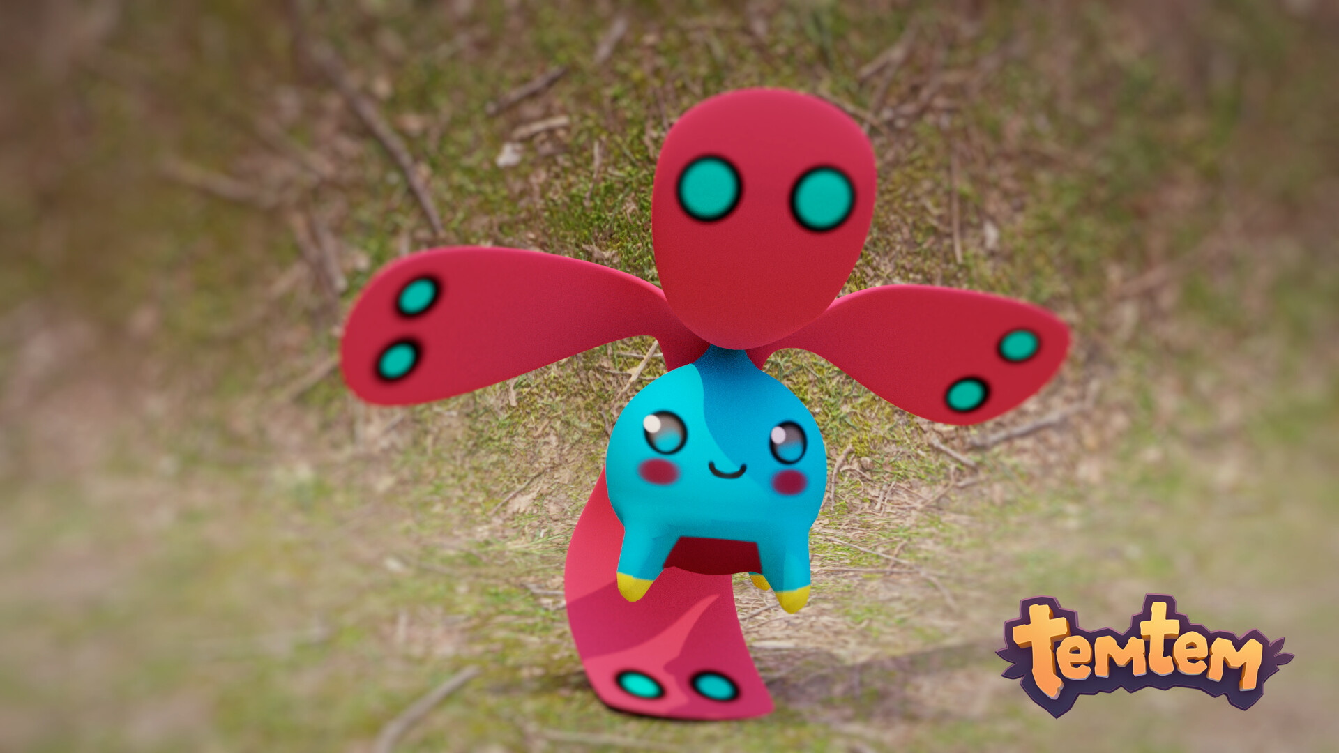 ArtStation - Temtem Kaku Fanart