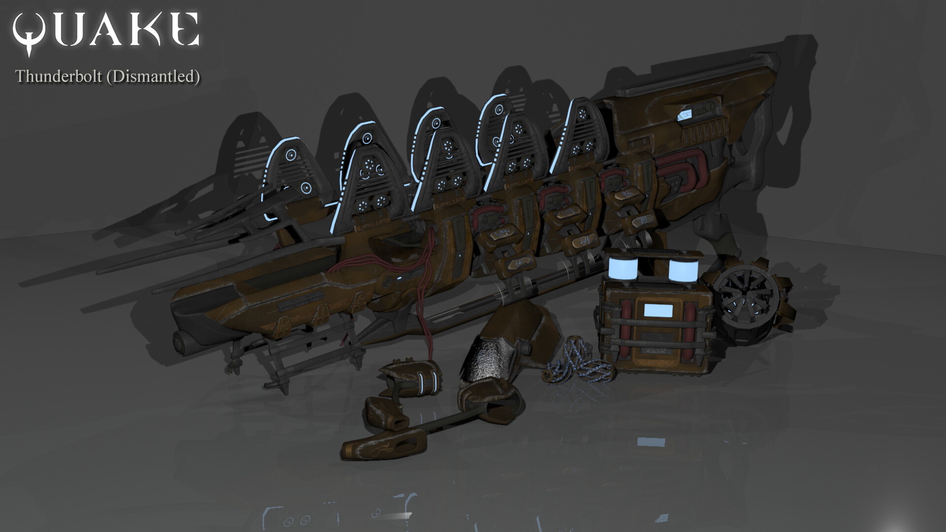 ArtStation - Quake Thunderbolt