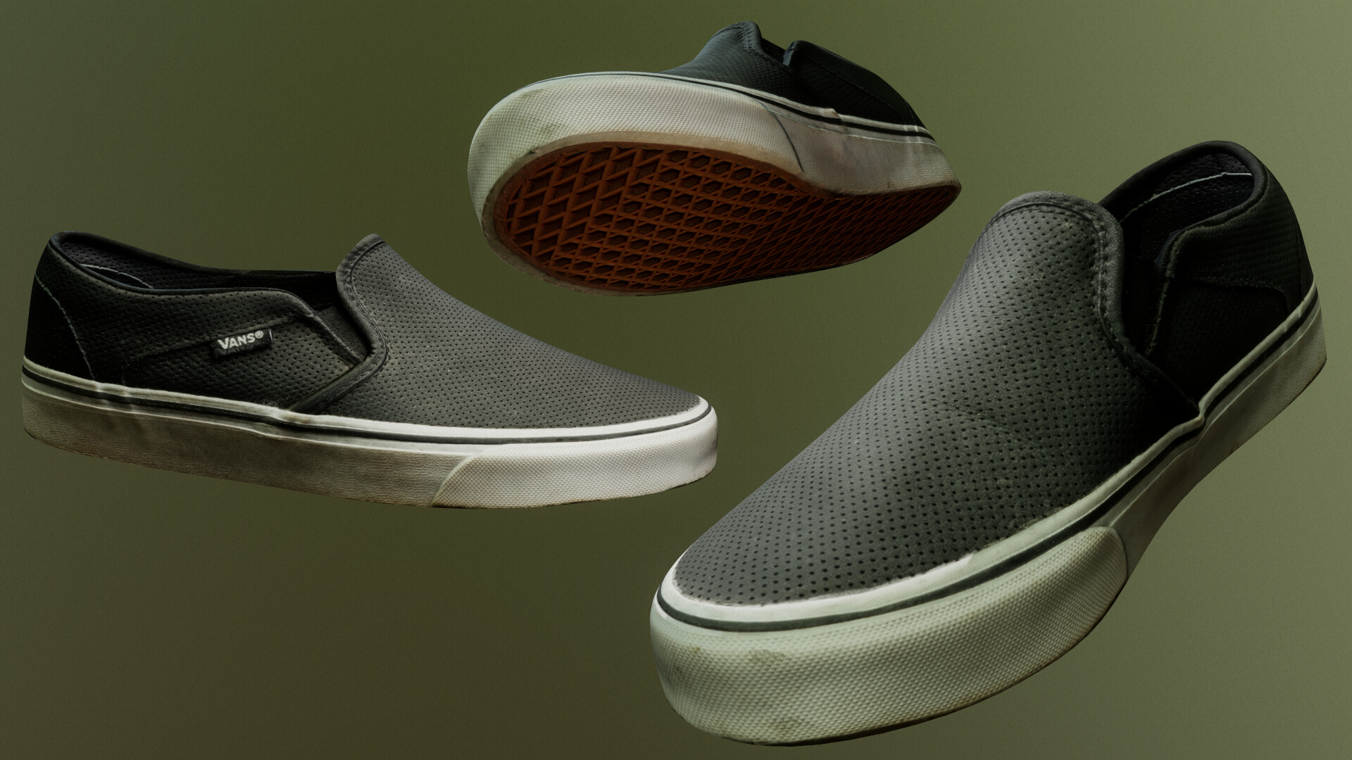 ArtStation - Vans Slip-On