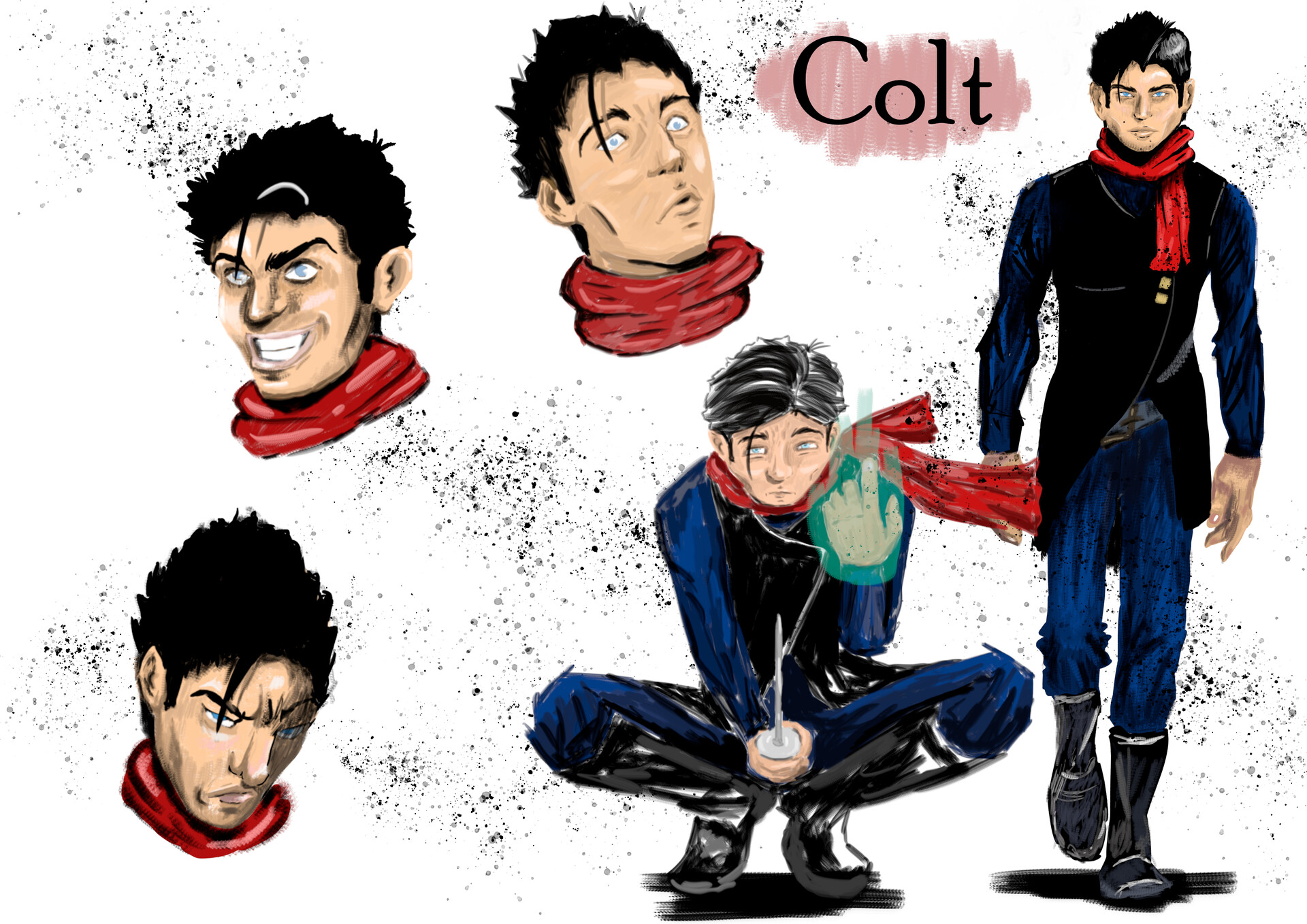 ArtStation - Colt Character Design