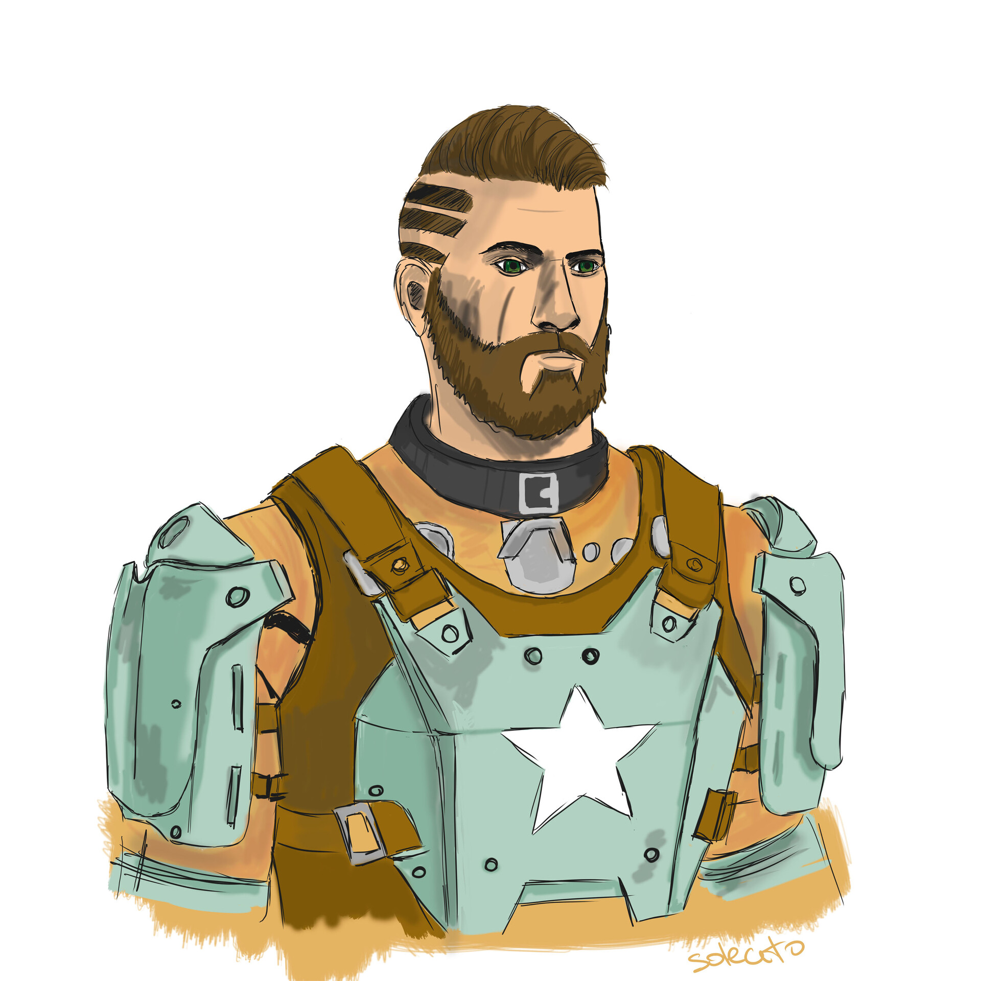 ArtStation - Mi personaje de Fallou 4