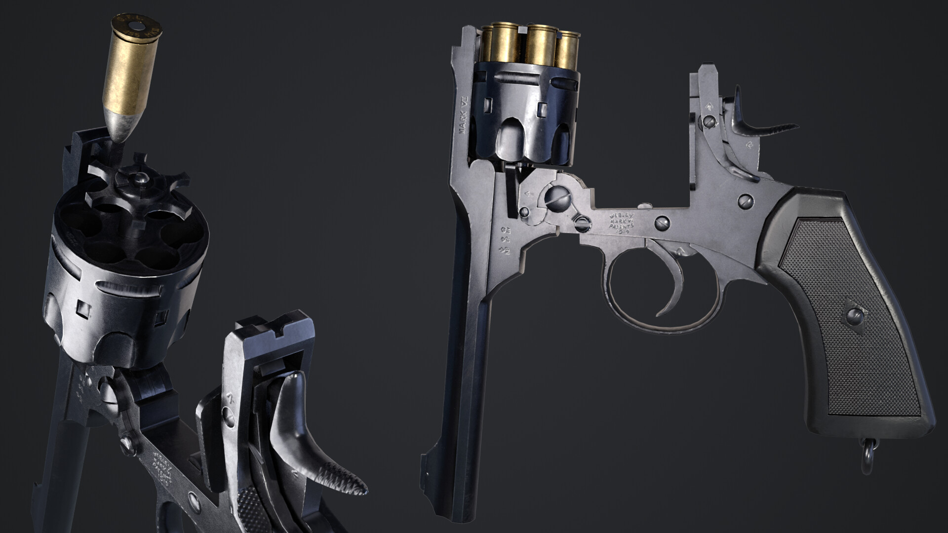 Joseph Topp - Joto - Webley MKVI Revolver