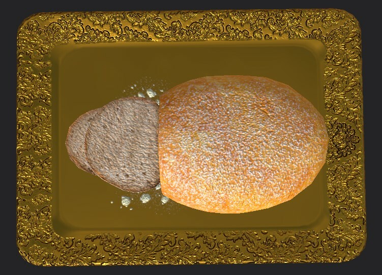 Katherine Clark - Bread and goblet for a german gothic cathedral