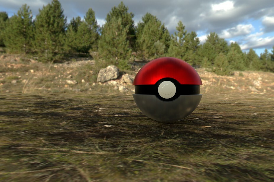 ArtStation - poke Ball