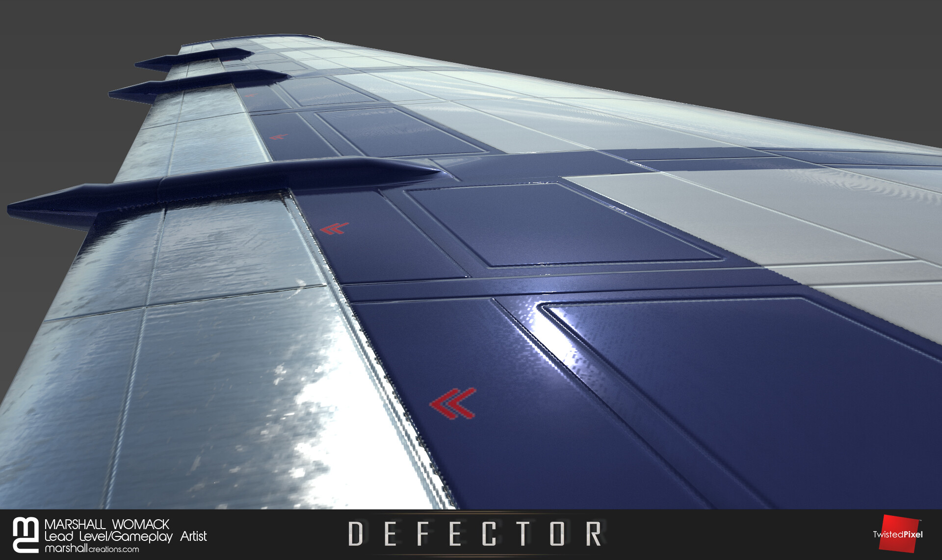 Marshall Womack - Airplane Model from Defector Oculus Rift Game