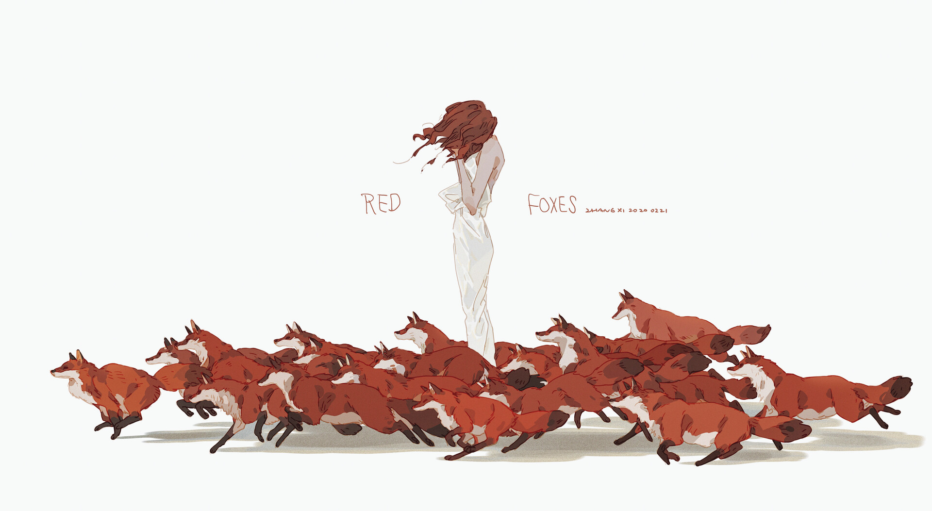 ArtStation - Red Foxes