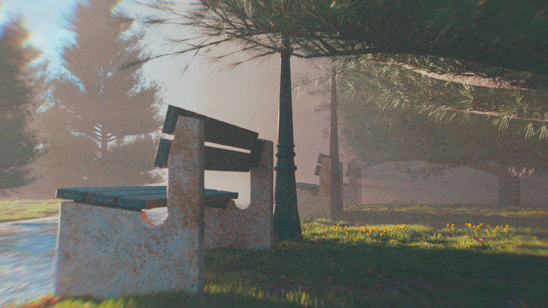 ArtStation - Park scene