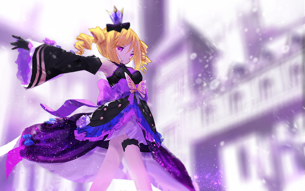 ArtStation - Aisha - King's Raid Contest Entry