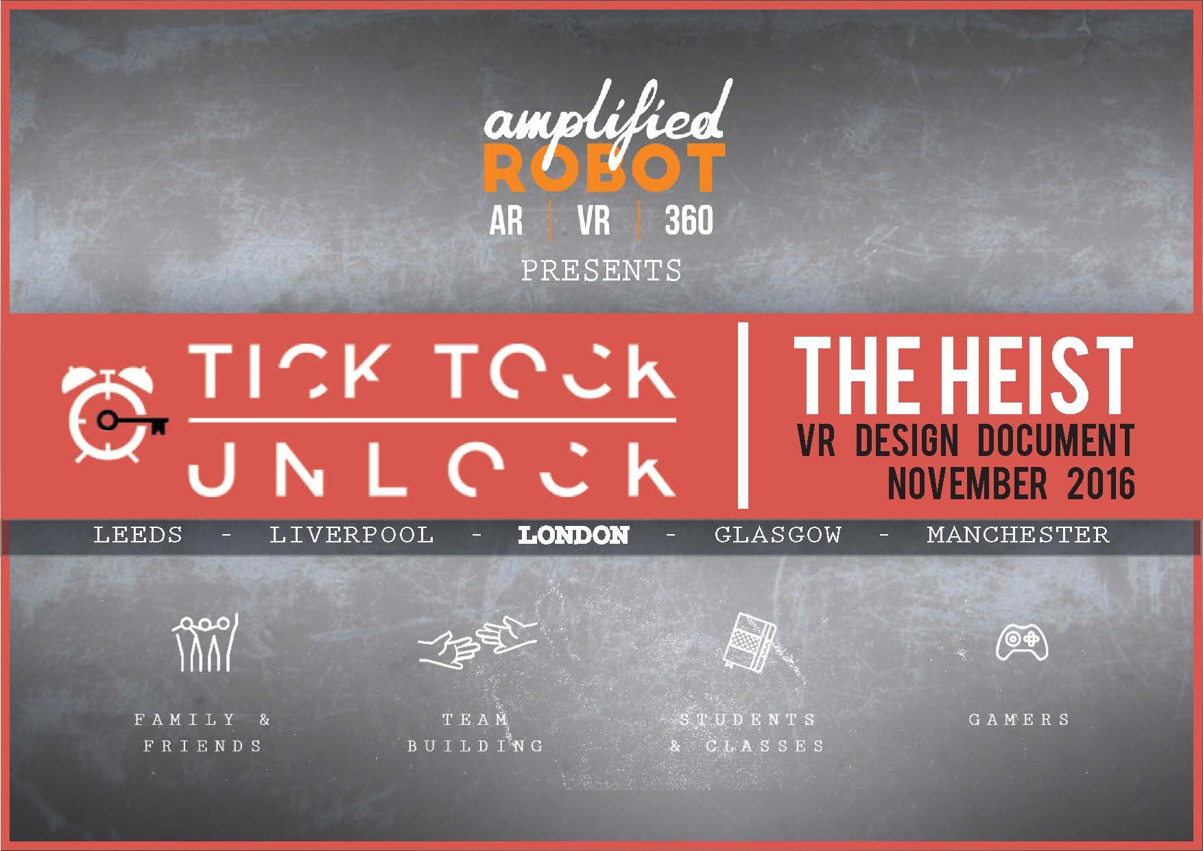 ArtStation - Tick Tock Unlock - Virtual Reality Escape Room - Design ...