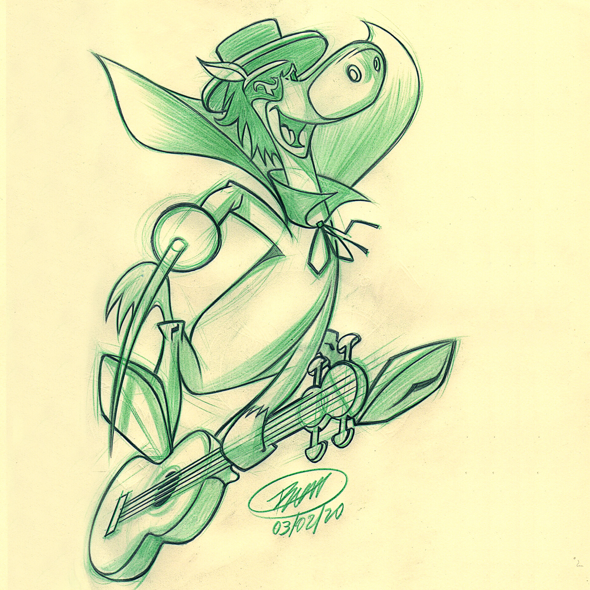 Samuel Bono - Quick Draw McGraw - Hanna-Barbera