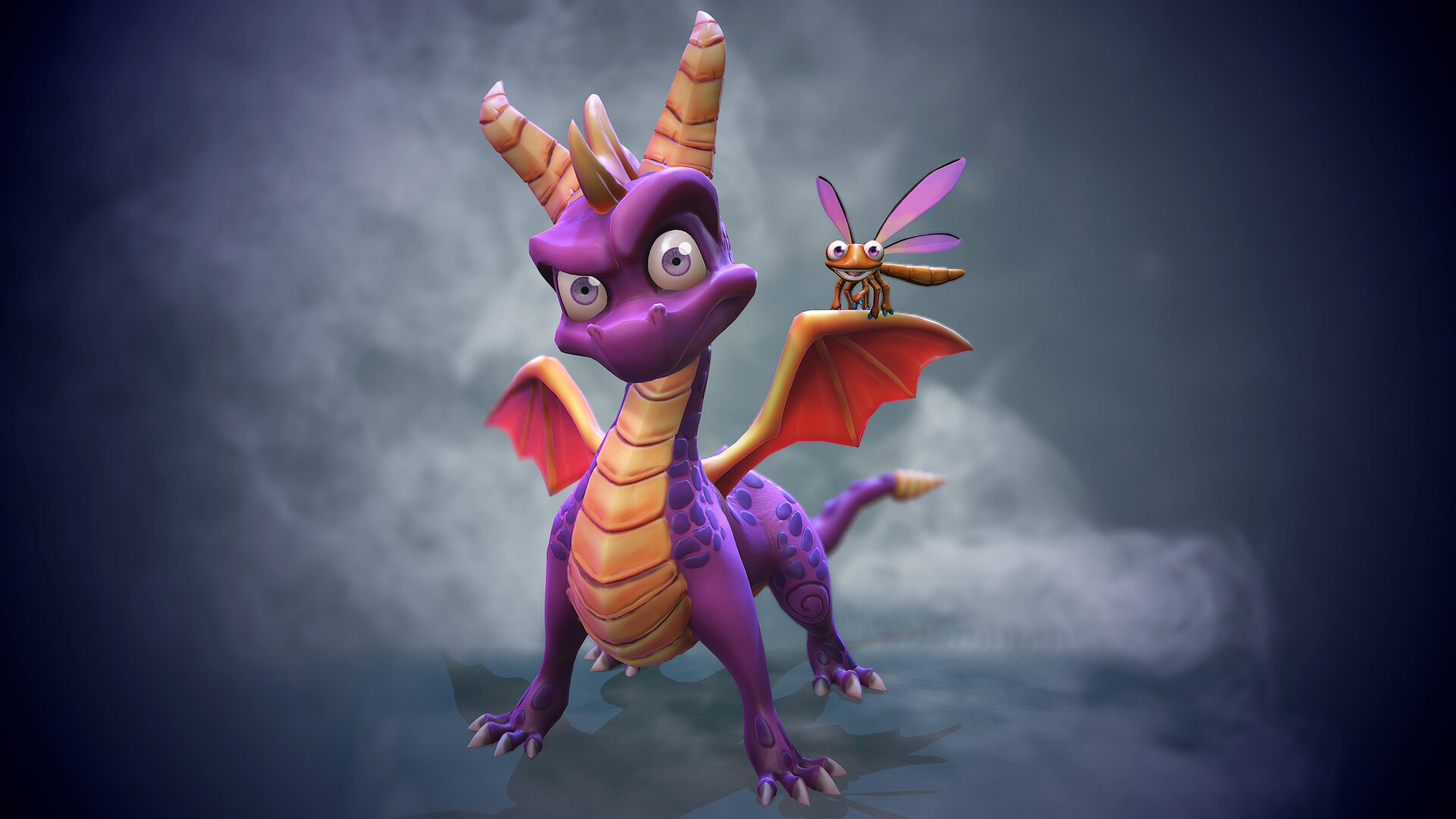 ArtStation - Spyro and Sparx