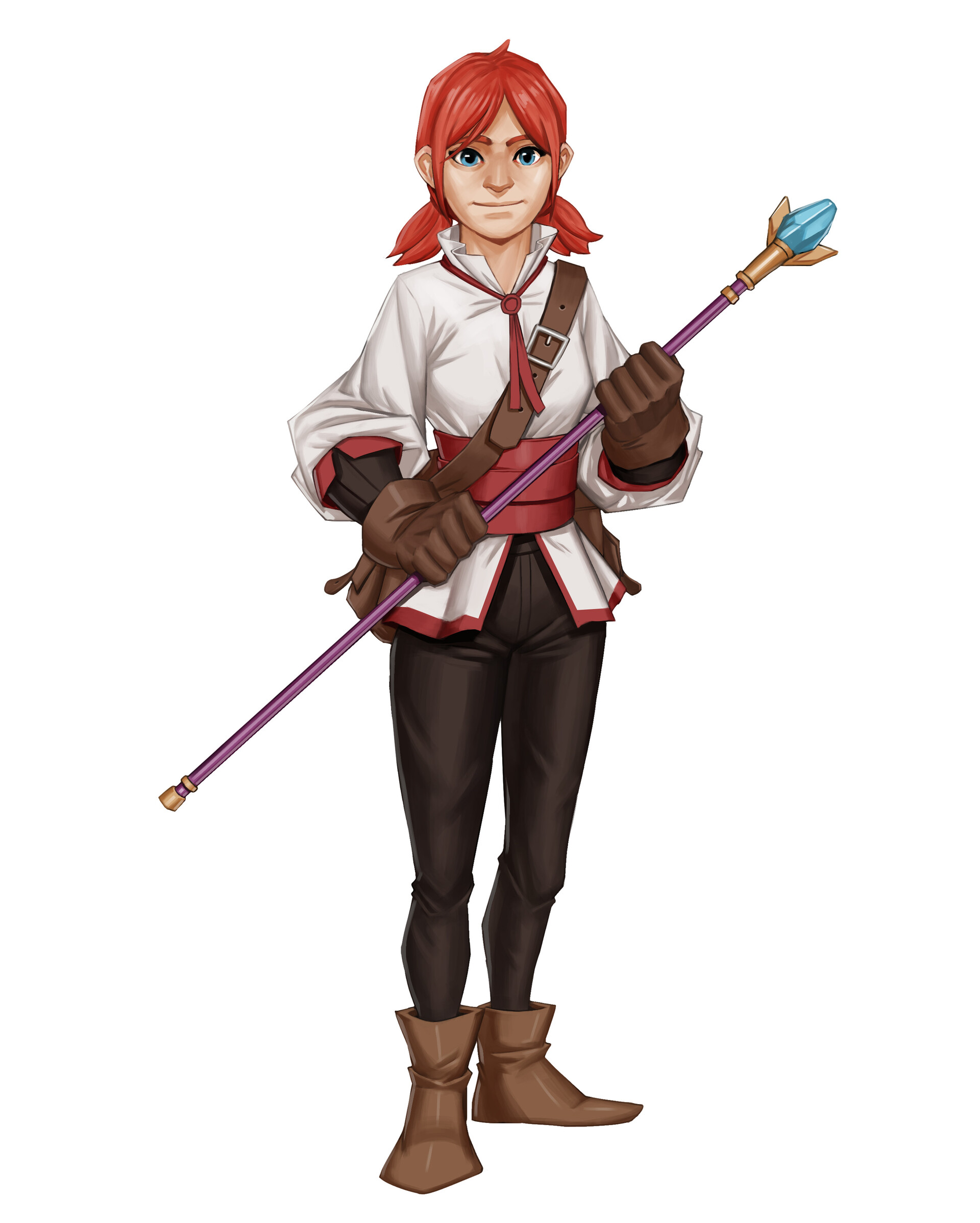 ArtStation - White mage