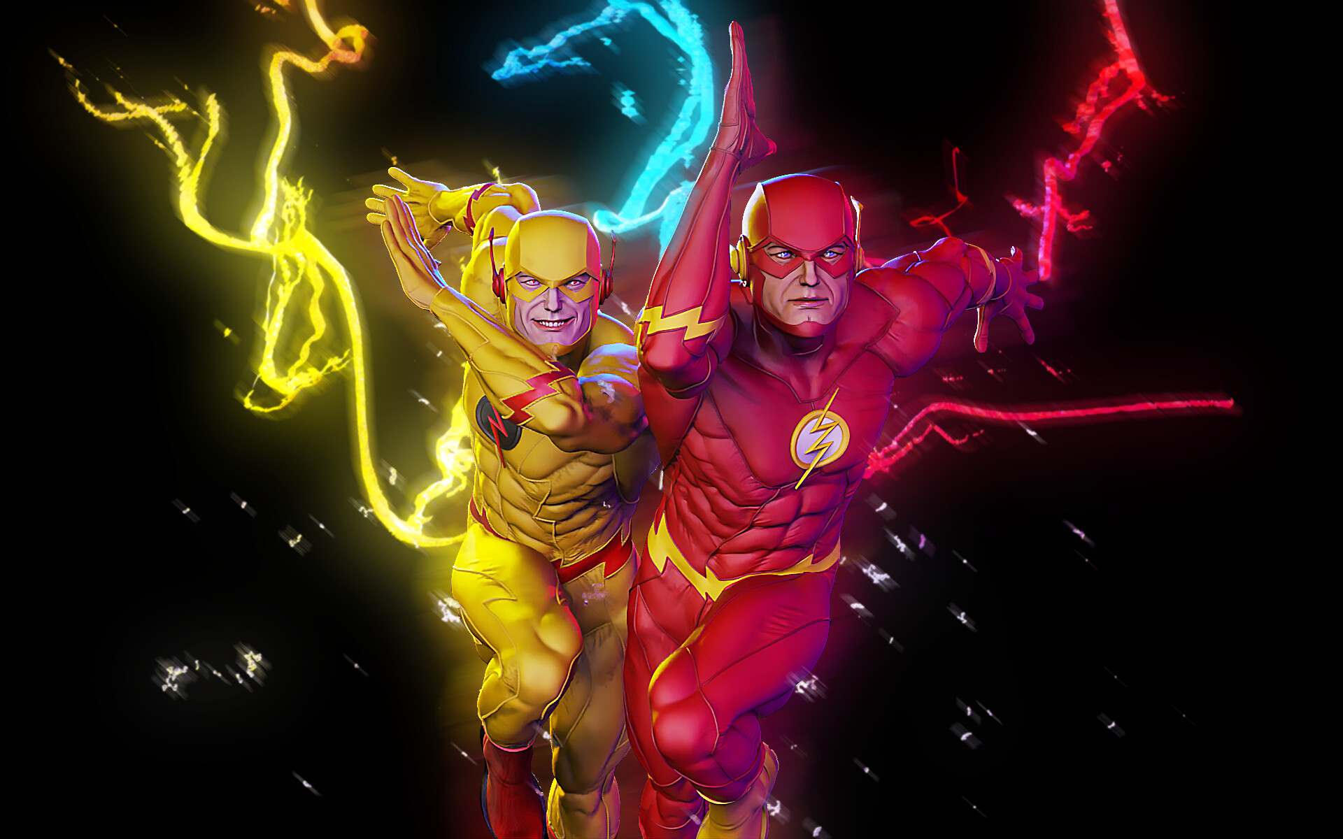 Renaud - Fan Art Flash & Reverse Flash