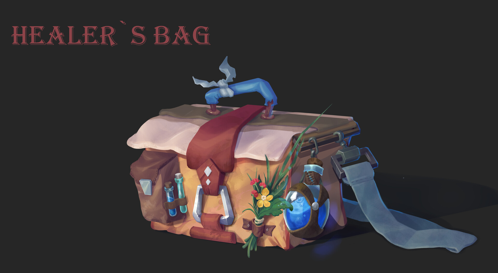 ArtStation - Healer`s bag
