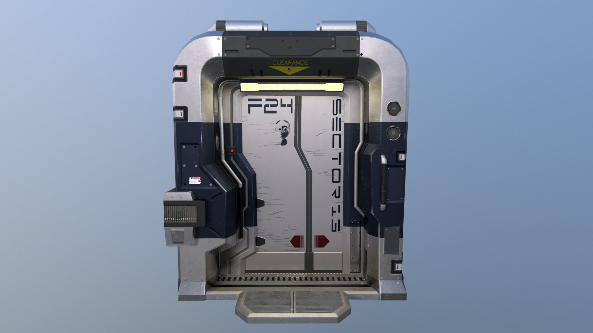 ArtStation - Sci-fi Door