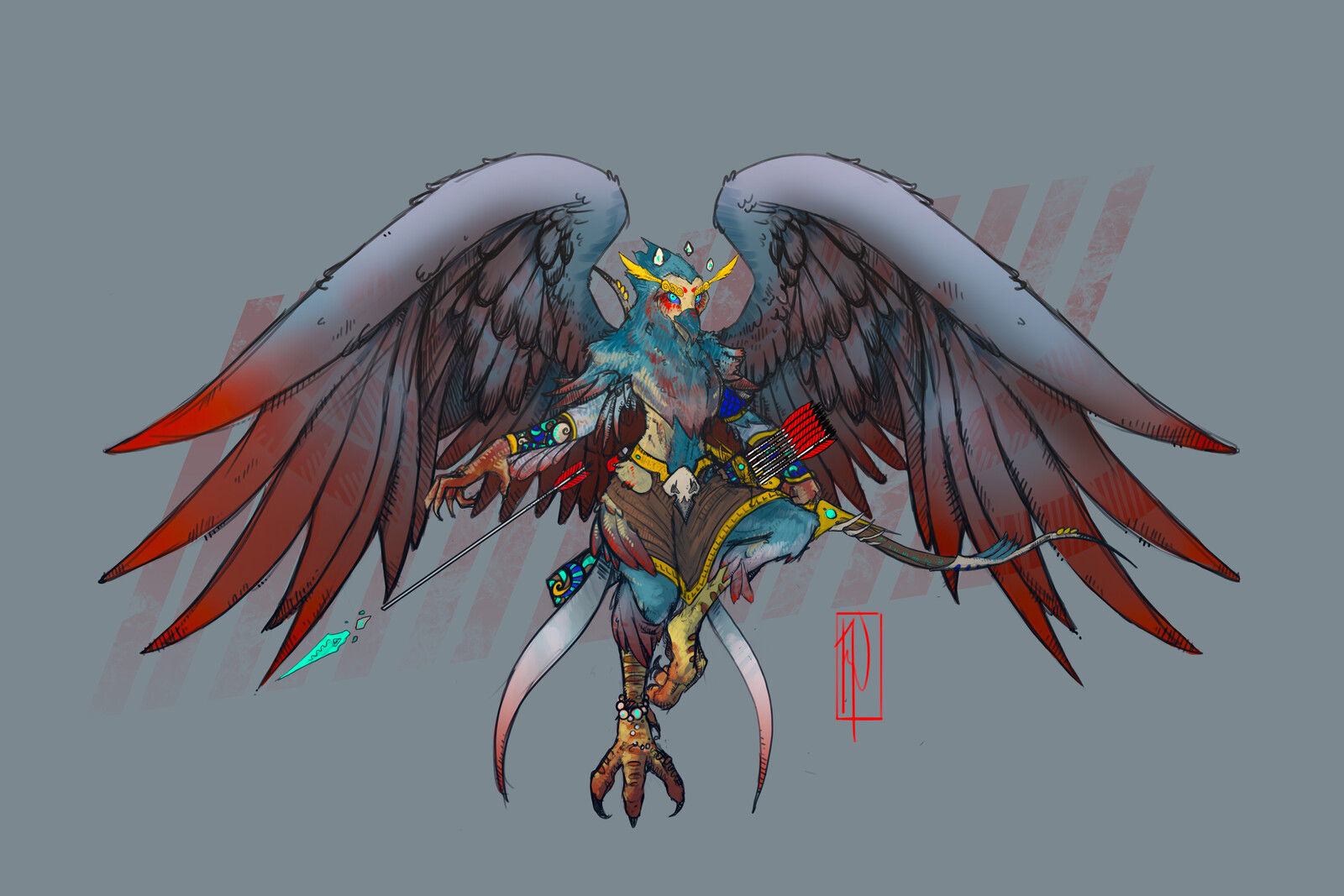 Nicholas "Rookzer0" - Aarakocra Ranger