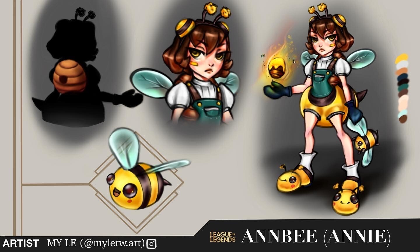 ArtStation - ANN-BEE Concept Art (Fan-design)