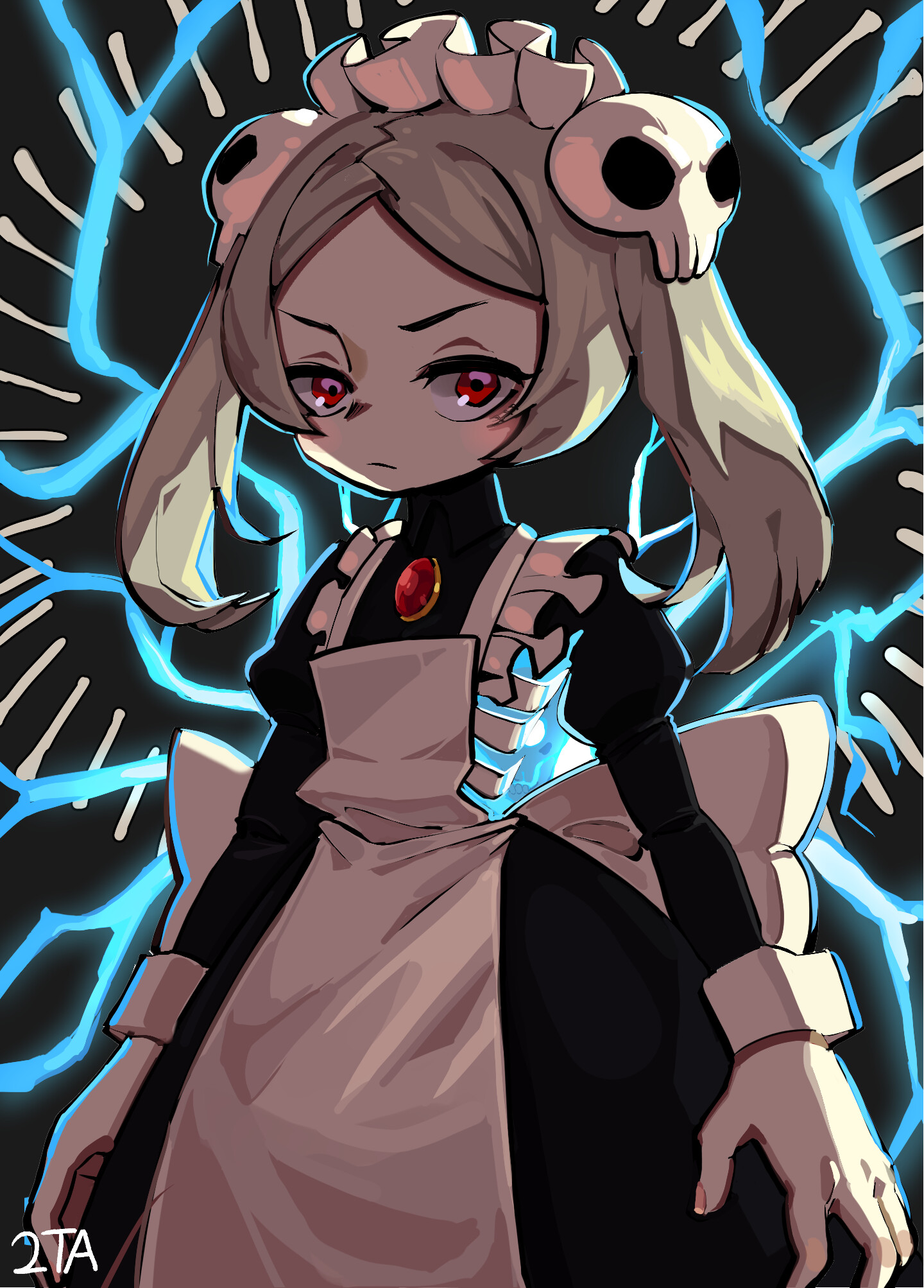 Skullgirls Bloody Marie Wallpaper