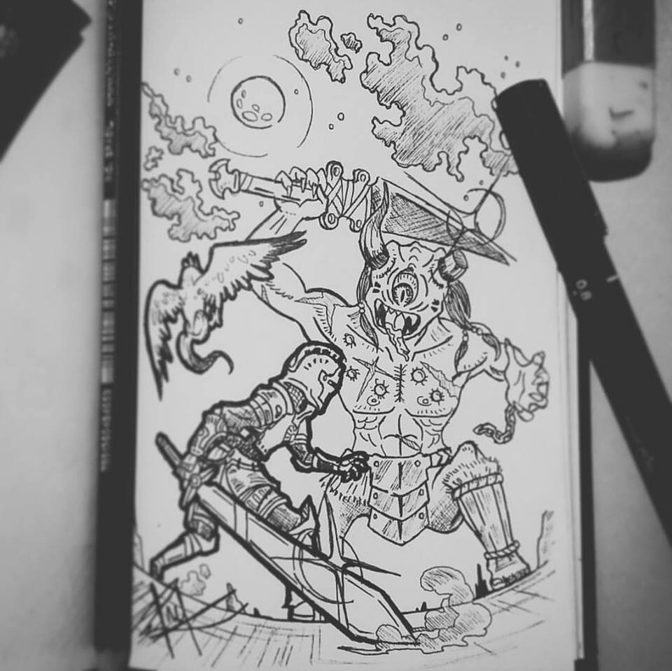 ArtStation - Sword Fighters