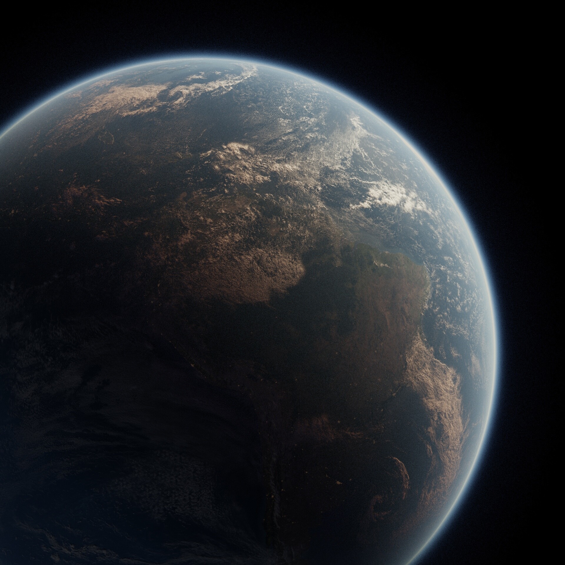 ArtStation - Planet Earth (Full 3D / No Comp)