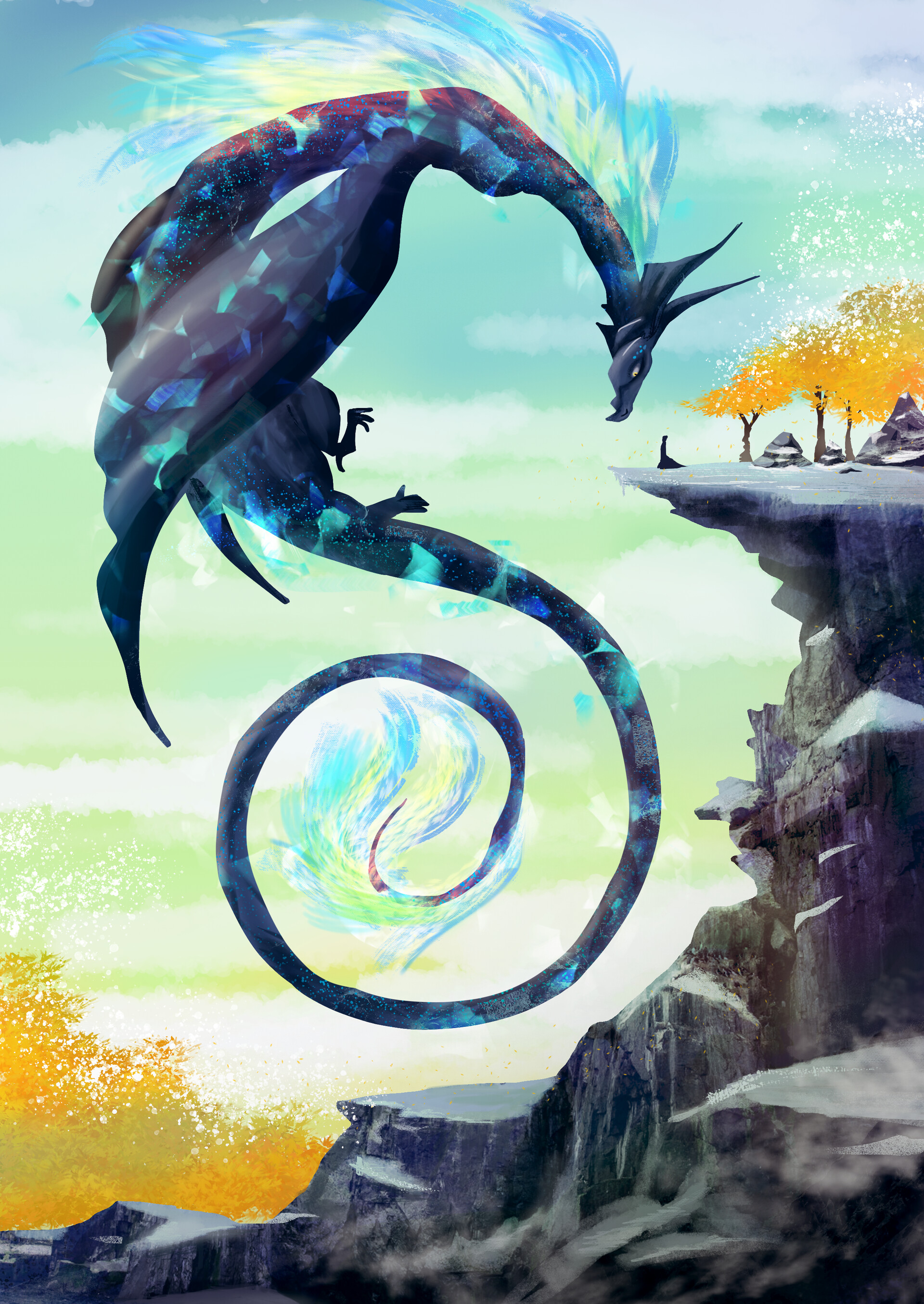 GaroShadowscale Hugging Skellio [By Rackiera1] : ImaginaryDragons